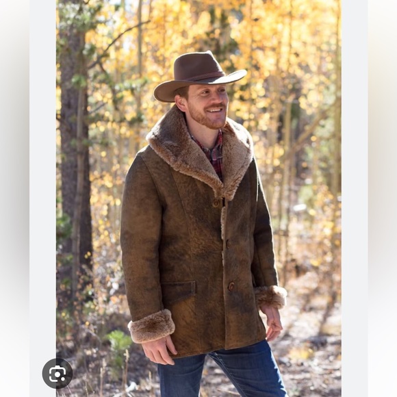 wolff of canada | Jackets & Coats | Wolff Of Canada Leather Shearling ...